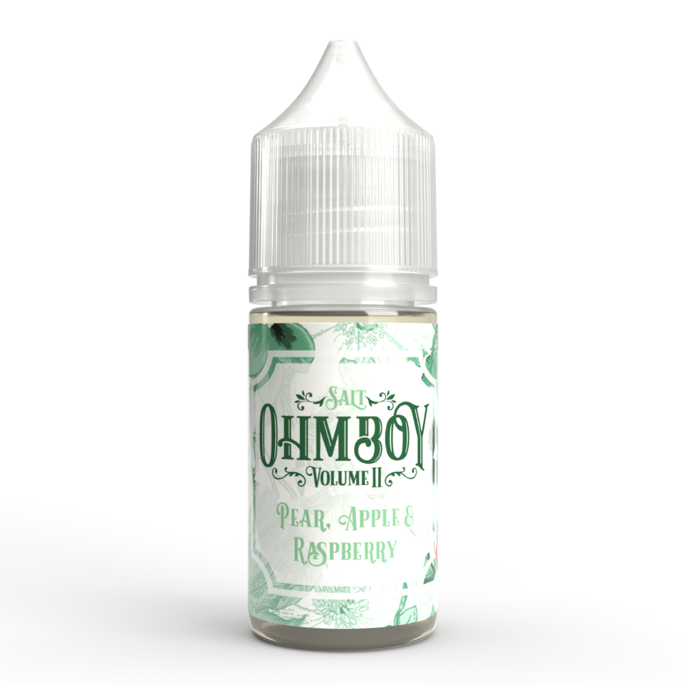 Pear, Apple & Raspberry 10ml Nic Salt by Ohm Boy | Oxford Vapours ...