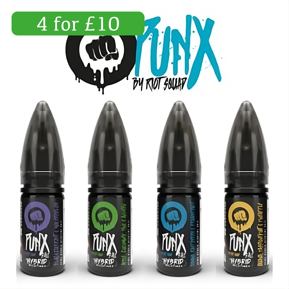 Riot Squad PUNX 10ml Hybrid Nicotine - Oxford Vapours