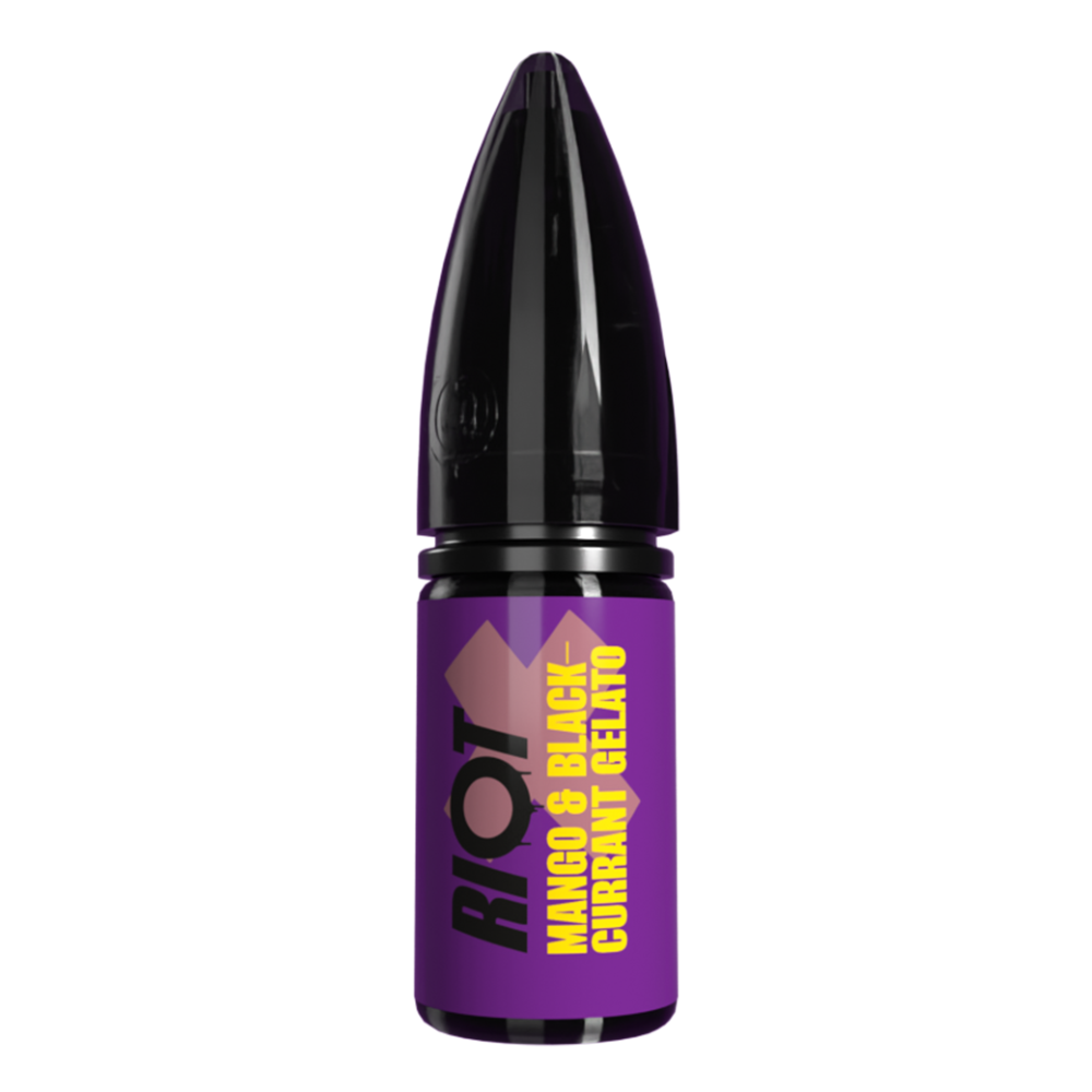 Mango & Blackcurrant Gelato 10ml Nic Salt by Riot X | Oxford Vapours ...