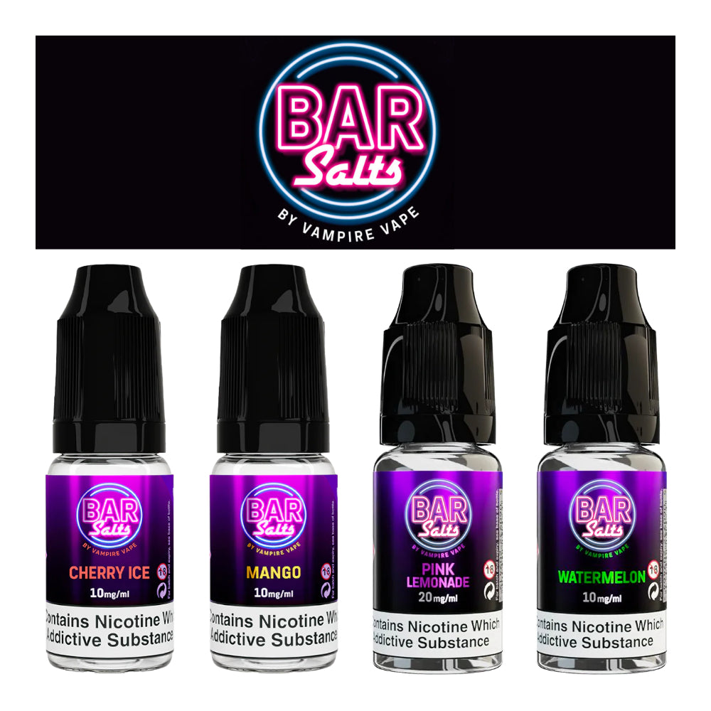 Vampire Vape Bar Salts 10ml Nic Salts - Oxford Vapours