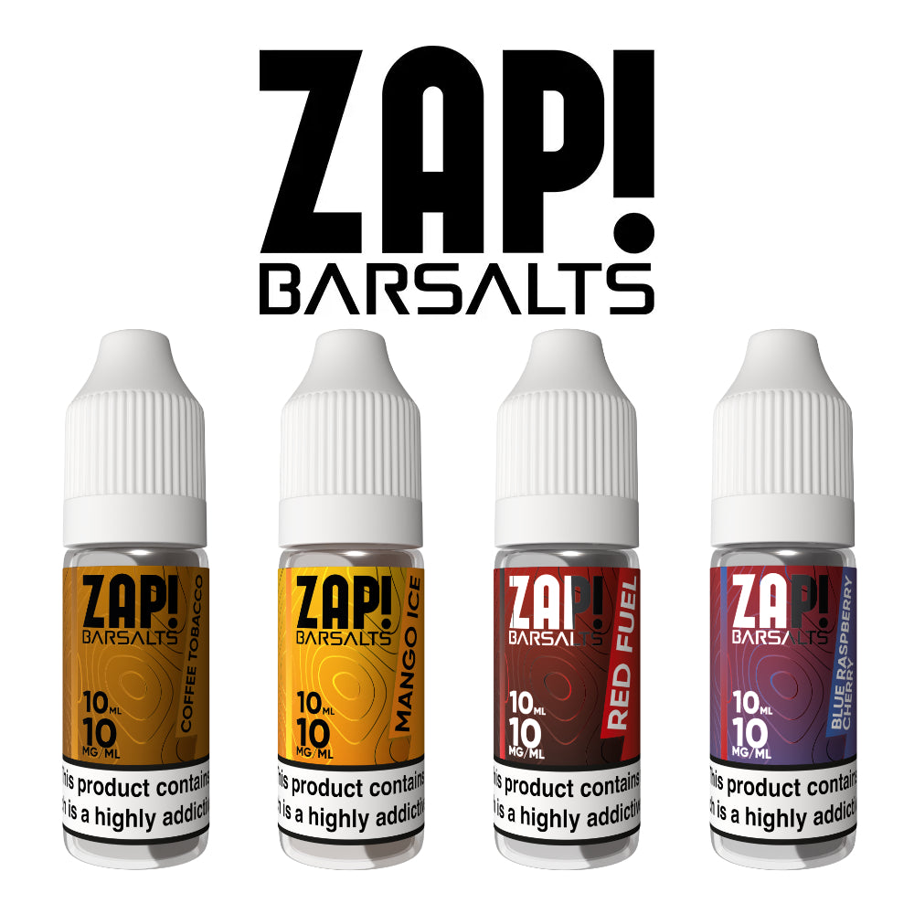 Zap! Bar Salts 10ml Nic Salts - Oxford Vapours