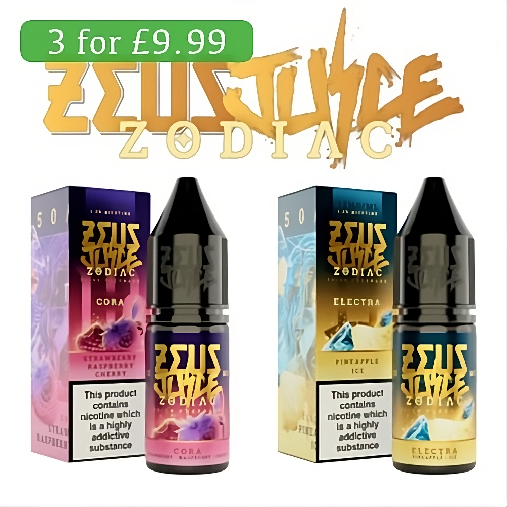 Zeus Juice Zodiac 10ml Freebase - Oxford Vapours