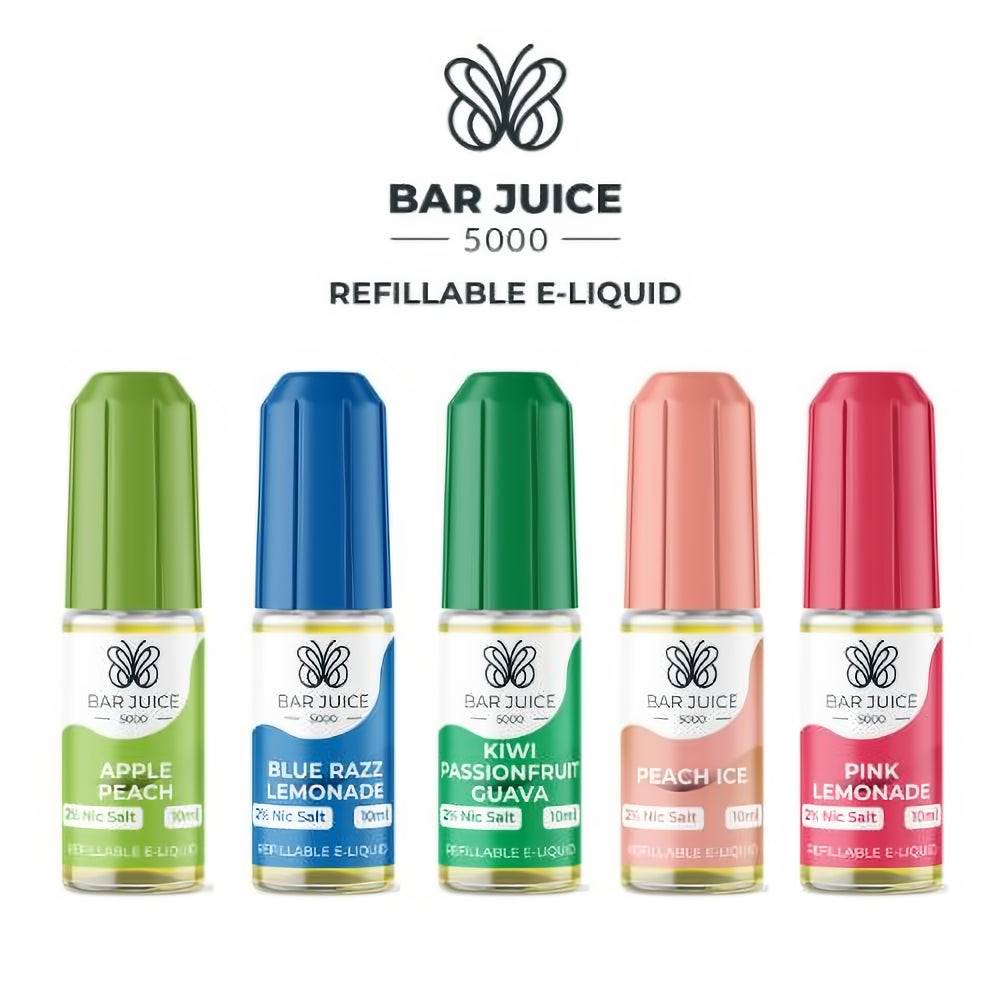 Bar Juice 5000 10ml Nic Salts - 5mg - Oxford Vapours