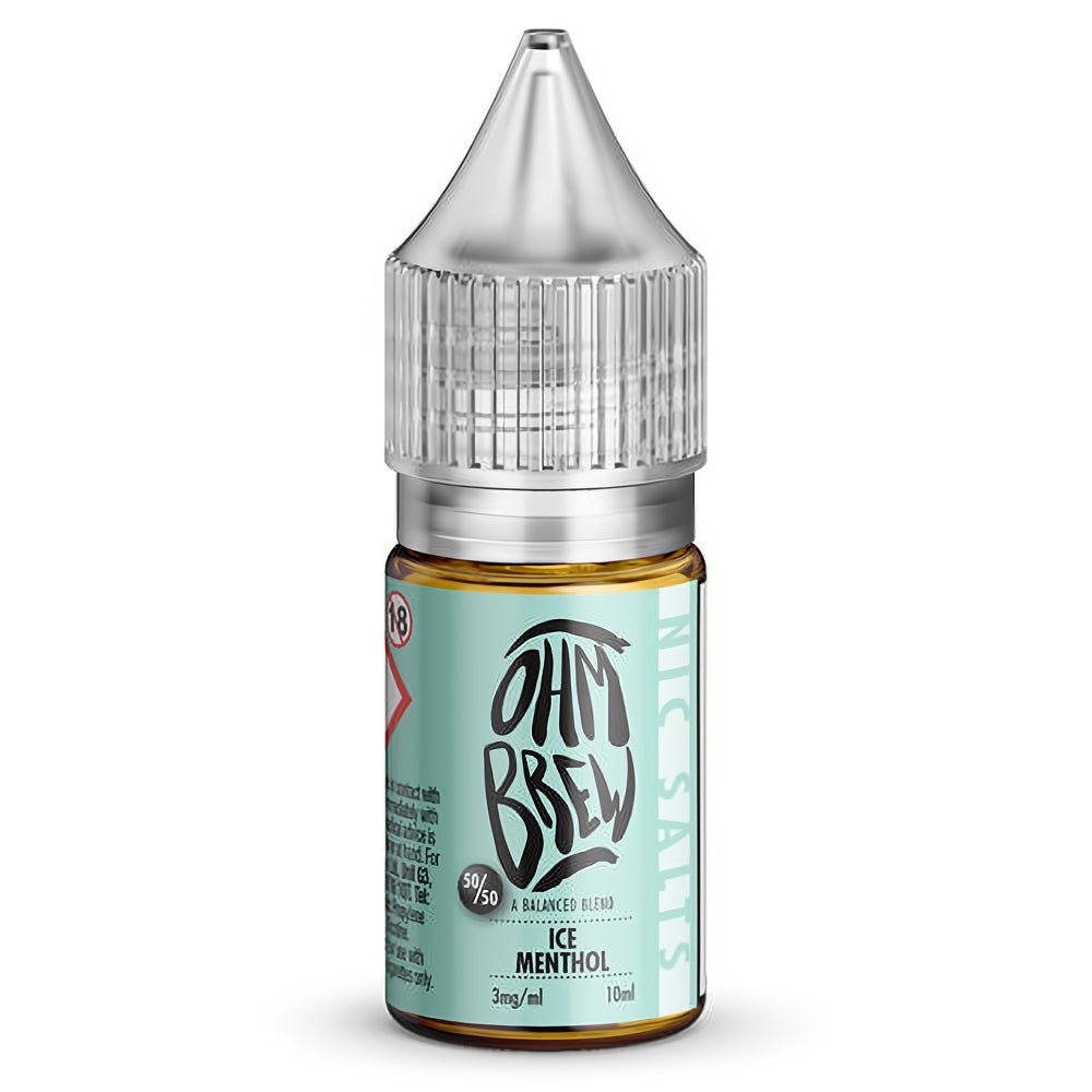 Ice Menthol 10ml Nic Salt by Ohm Brew at Oxford Vapours – Oxford Vapours