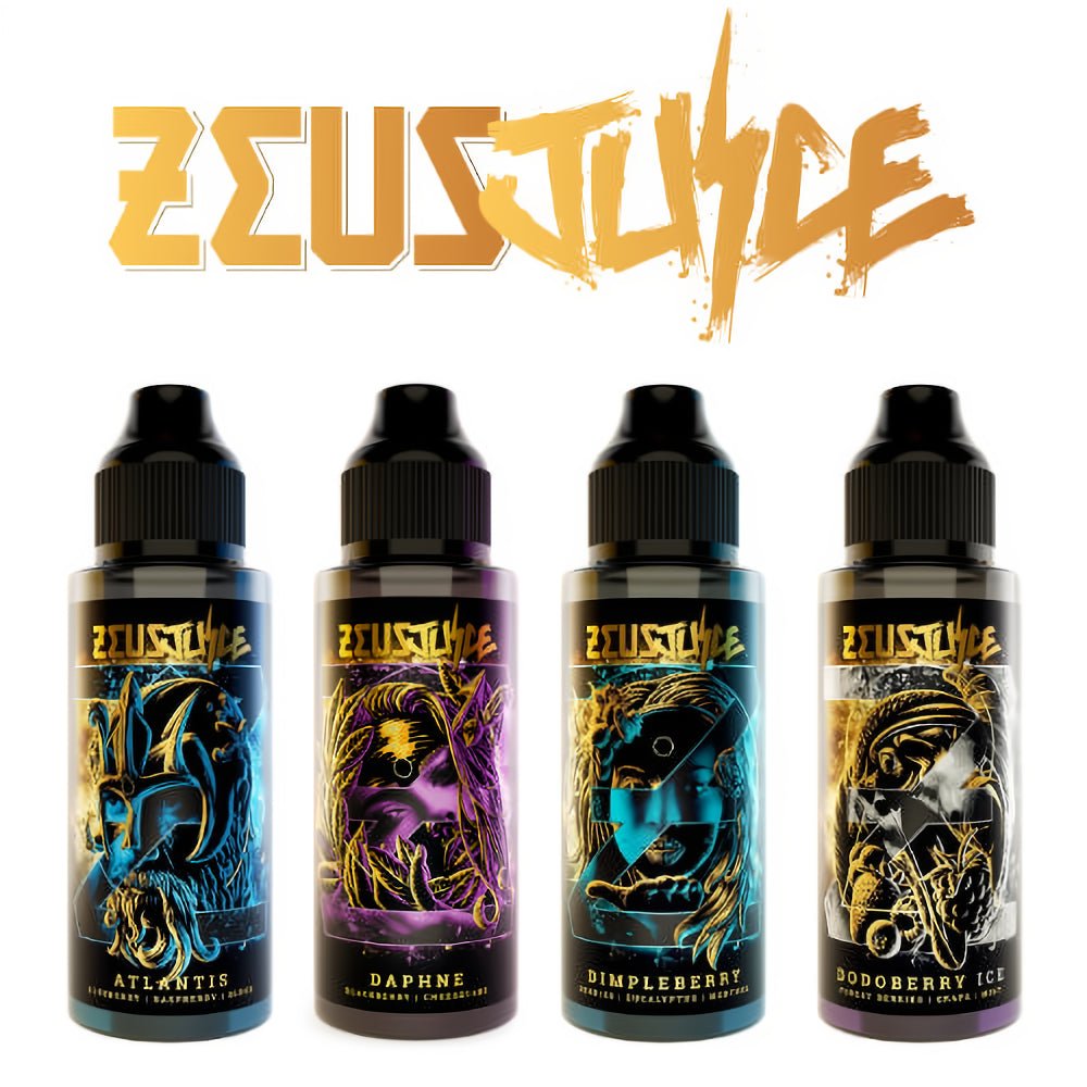 Zeus Juice 100ml Shortfills - Oxford Vapours